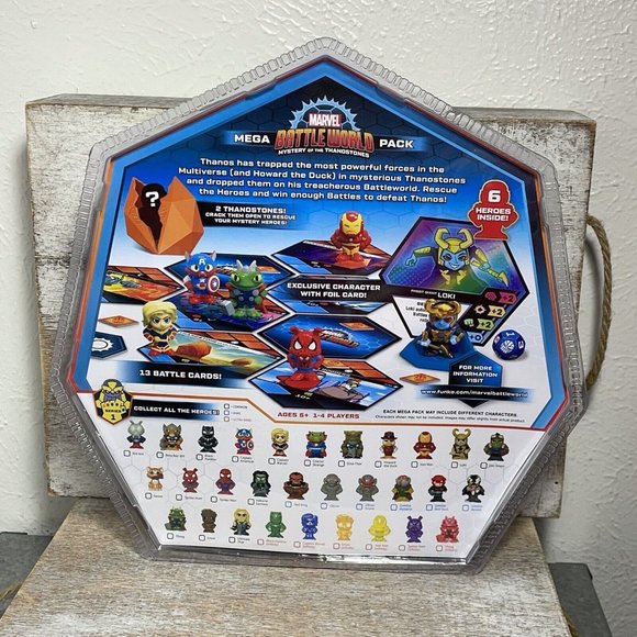 Funko | Toys | Funko Marvel Battleworld Series Mega Pack Loki 6 Heros ...